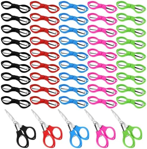 Amazon.com: 30 pcs Mini Travel Folding Scissors,Portable Scissors ...