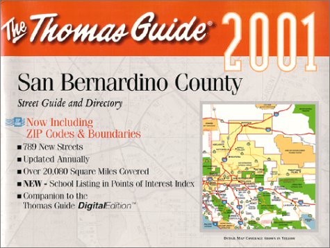 Thomas Guide 2001 San Bernardino County: Thomas Brothers Maps ...