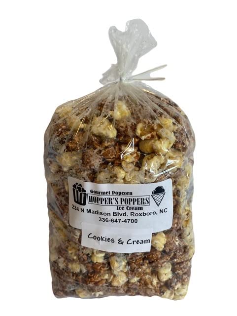 Amazon.com: Hopper's Poppers Gourmet Popcorn (Cookies & Cream)