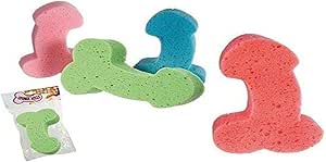 Orion Penis Bath Sponge, Black, Blue, Pink, Red, Yellow : Amazon.co.uk ...