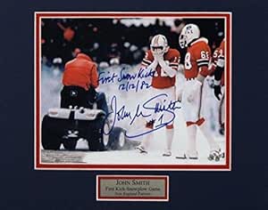 John Smith Autographed Photo - Kick Snowplow Game - Autographed MLB ...