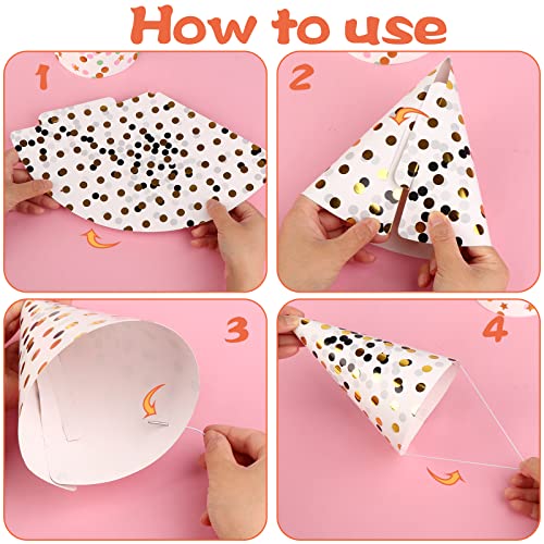 90Pcs Birthday Party Hats Assorted Paper Birthday Hat for Kids Happy ...