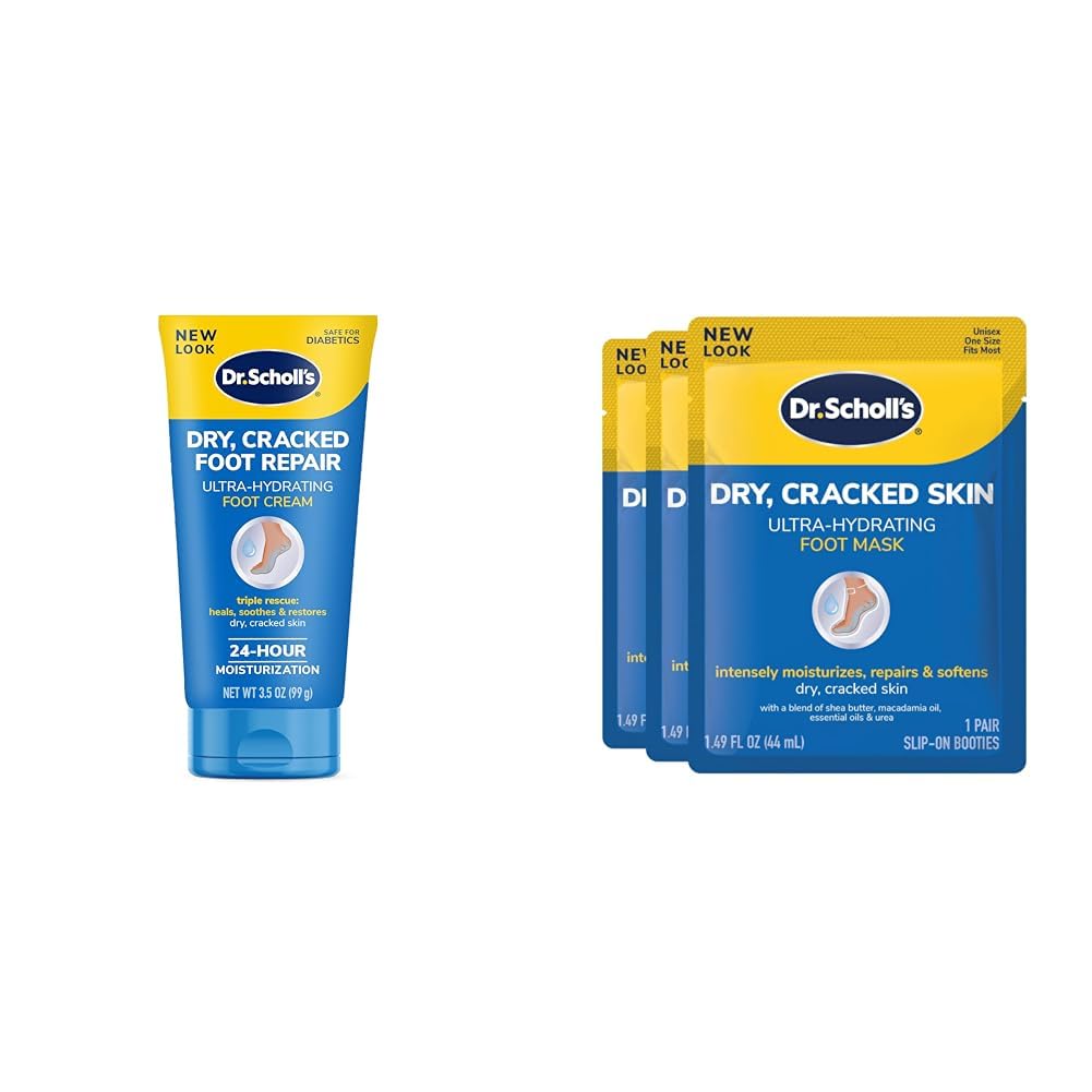 Amazon.com: Dr. Scholl's Dry, Cracked Foot Repair Ultra-Hydrating Foot ...