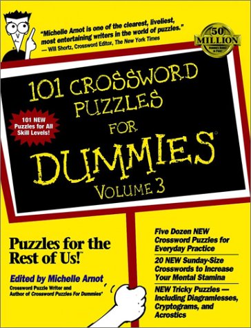 101 Crossword Puzzles For Dummies by Arnot, Michelle