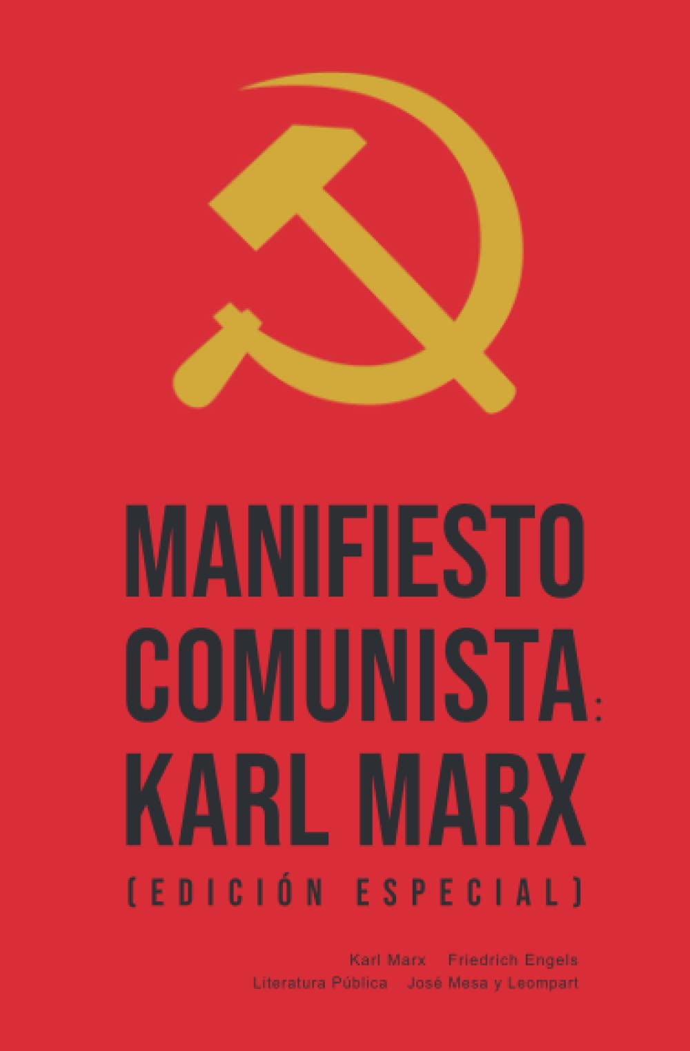 Manifiesto comunista: Karl Marx (Edición especial) (Spanish Edition ...