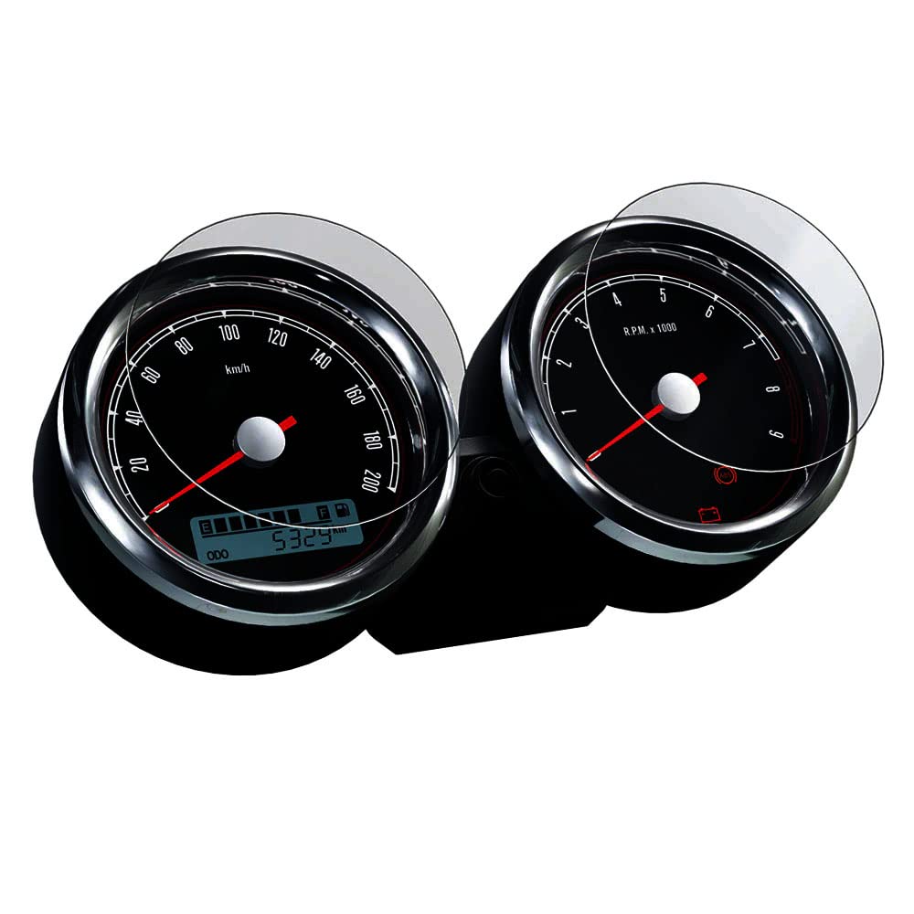Vagary Speedometer Screen Protector/Scratch Guard for RE Interceptor ...