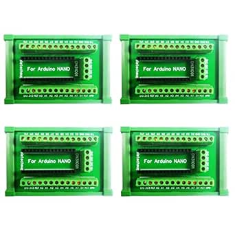DIN Rail Mount Screw Terminal Block Breakout Module PLC Expanding Board ...