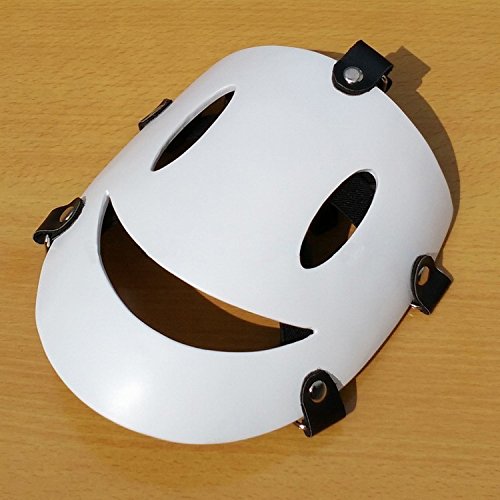 High-Rise Invasion Tenku Shinpan White Smile Mask Halloween Cosplay ...