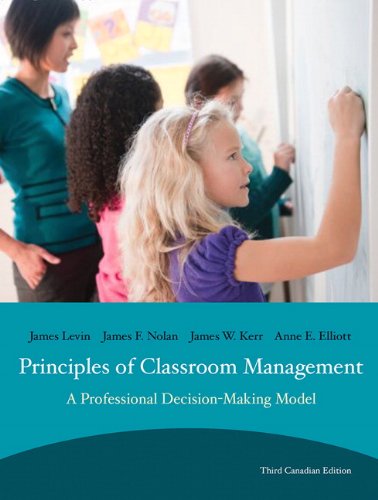 Principles of Classroom Management: A Professional Decision-Making ...