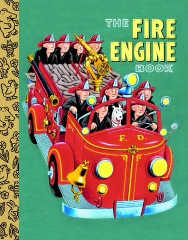 The Fire Engine Book (Little Golden Treasures): Golden Books, Gergely ...