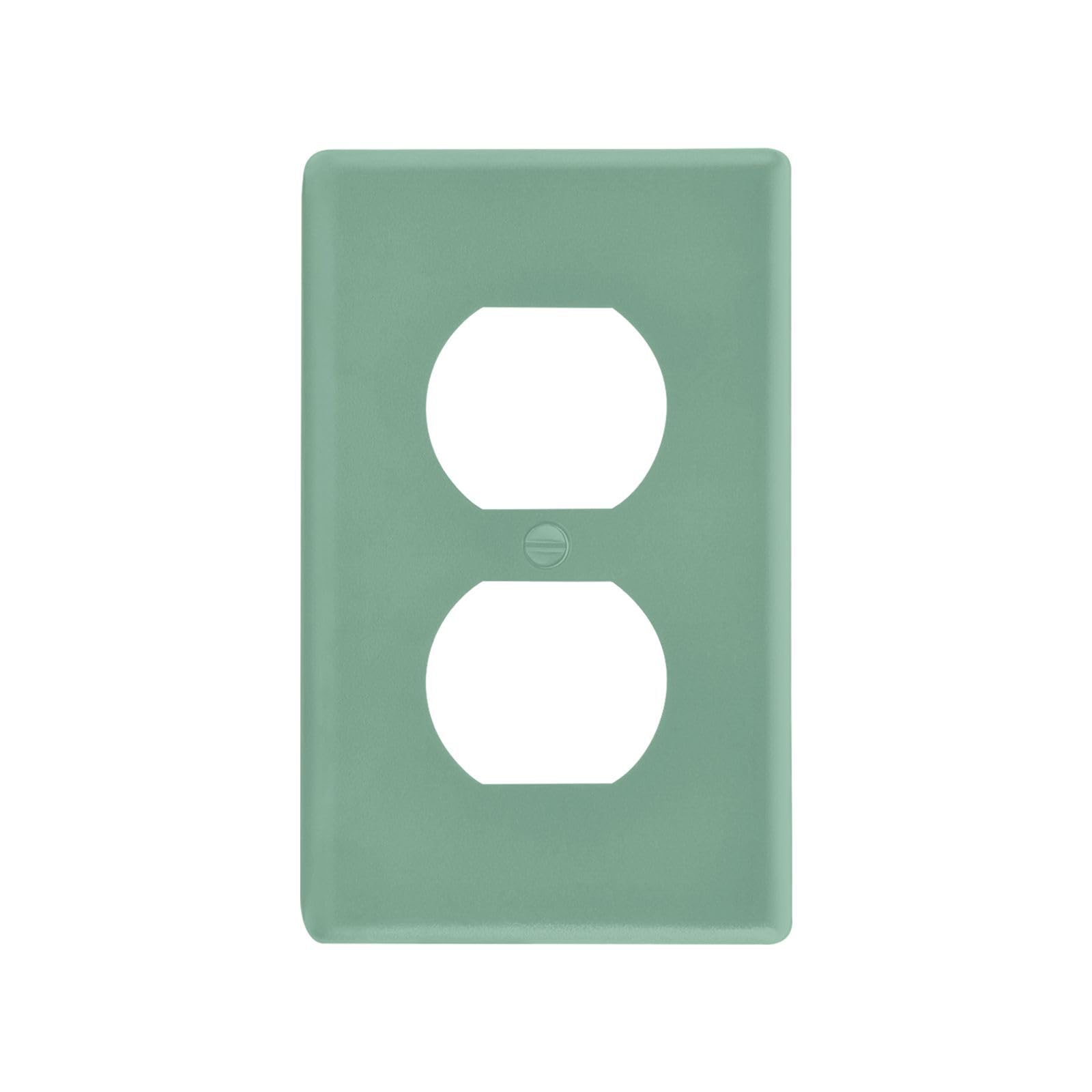 Amazon.com: Sage Green Duplex Outlet Covers Wall Plate Light Switch ...