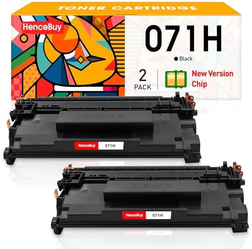 Amazon.com: 【2 Black】 071H Compatible Toner Cartridge Replacement for ...