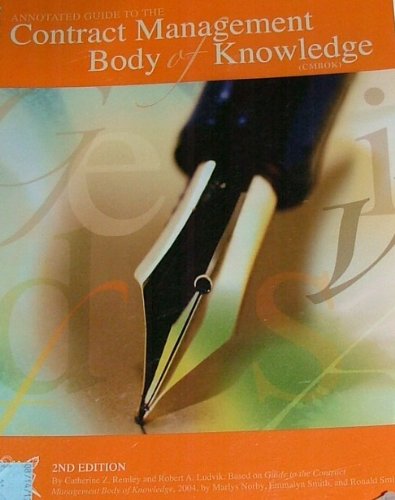 Annotated Guide to the Contract Management Body of Knowledge (CMBOK ...
