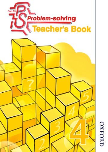 Can Do Problem Solving Year 4 Teacher's Book : Mcdougall, Margaret ...