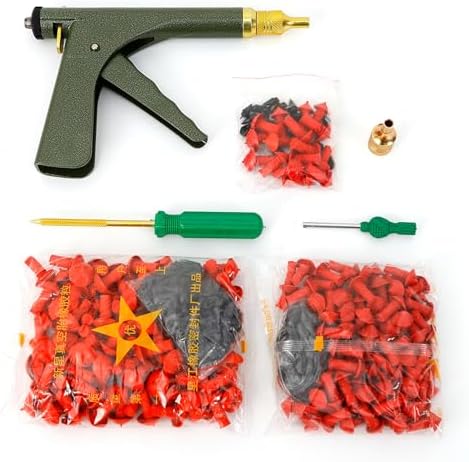 Amazon.com: Tire Plug Gun, Mushroom Tire Plug Kit, Tire Repair Kit With ...