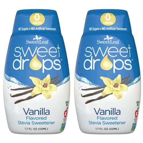 Snapklik.com : SweetLeaf Sweet Drops Vanilla Stevia Liquid Sweetener ...