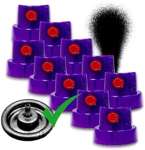 Generic Thin Spray Paint Caps Compatible With Rust-Oleum; Stops Rust ...