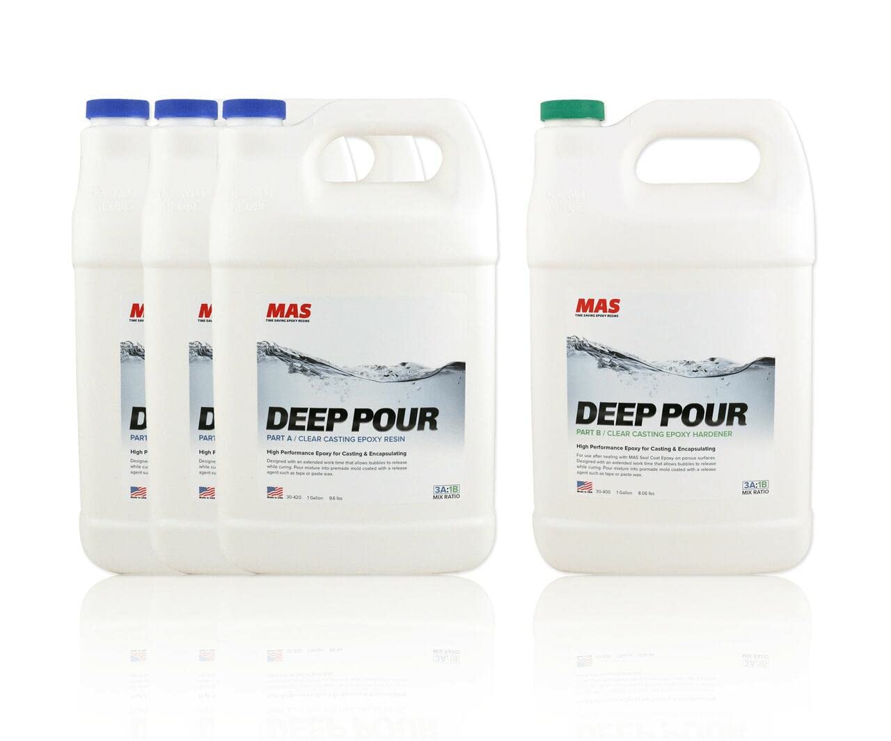 Snapklik.com : MAS Epoxies Epoxy Resin Kit 4-Gallon