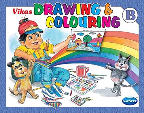 Buy Navneet Drawing & Colouring In-B Jr. K. G. | English | Drawing ...