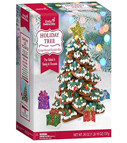 Amazon.com : Crafty Cooking Kits Ready-To-Decorate Gingerbread Holiday ...