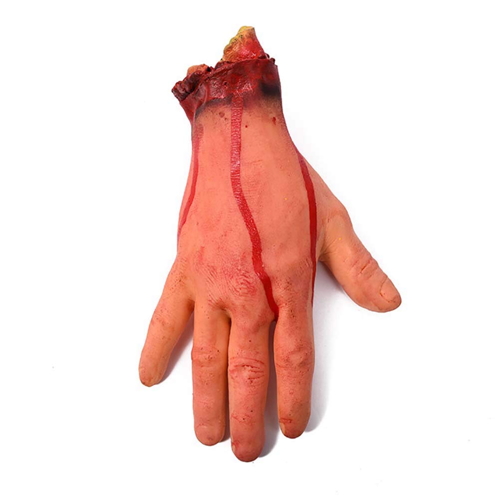 Buy ZYG.GG Realistic Latex Gory Human Arm Hand Life Size y Bloody Blood ...