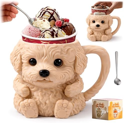 Amazon.com: Acogeyor Ice Cream Pint Holder for Most Standard 16 oz ...