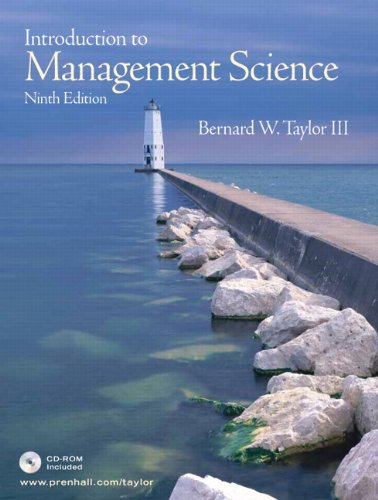 Buy Introduction to Management Science Book Online at Low Prices in ...