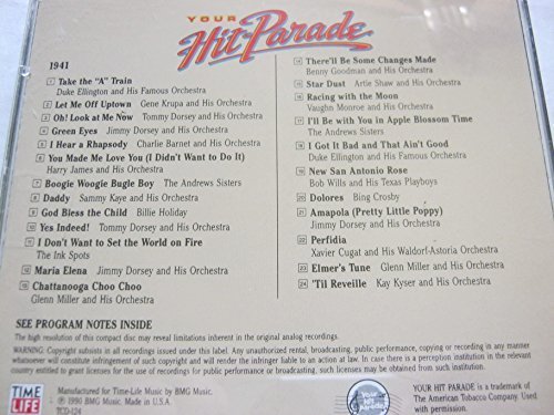 Your Hit Parade - 1941 by Various Artists [Music CD] - Amazon.com Music