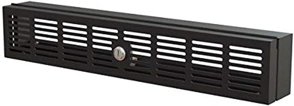 Amazon.com: StarTech.com 2U Rack Mount Security Cover - Hinged Locking ...