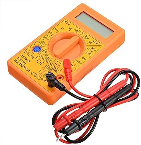 V-TEC Lcd Display Digital Multi-Meter Digital Multimeter (Yellow Color ...