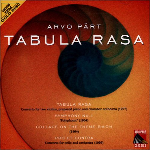 Arvo Part: Tabula Rasa - Arvo Pärt: Amazon.de: Musik