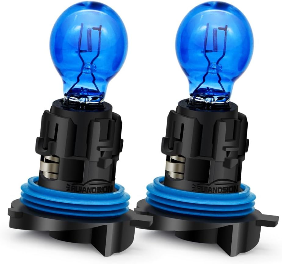 Ruiandsion 2pcs HP24W Halogen Bulb Xenon White 6000K 12V 24W for ...