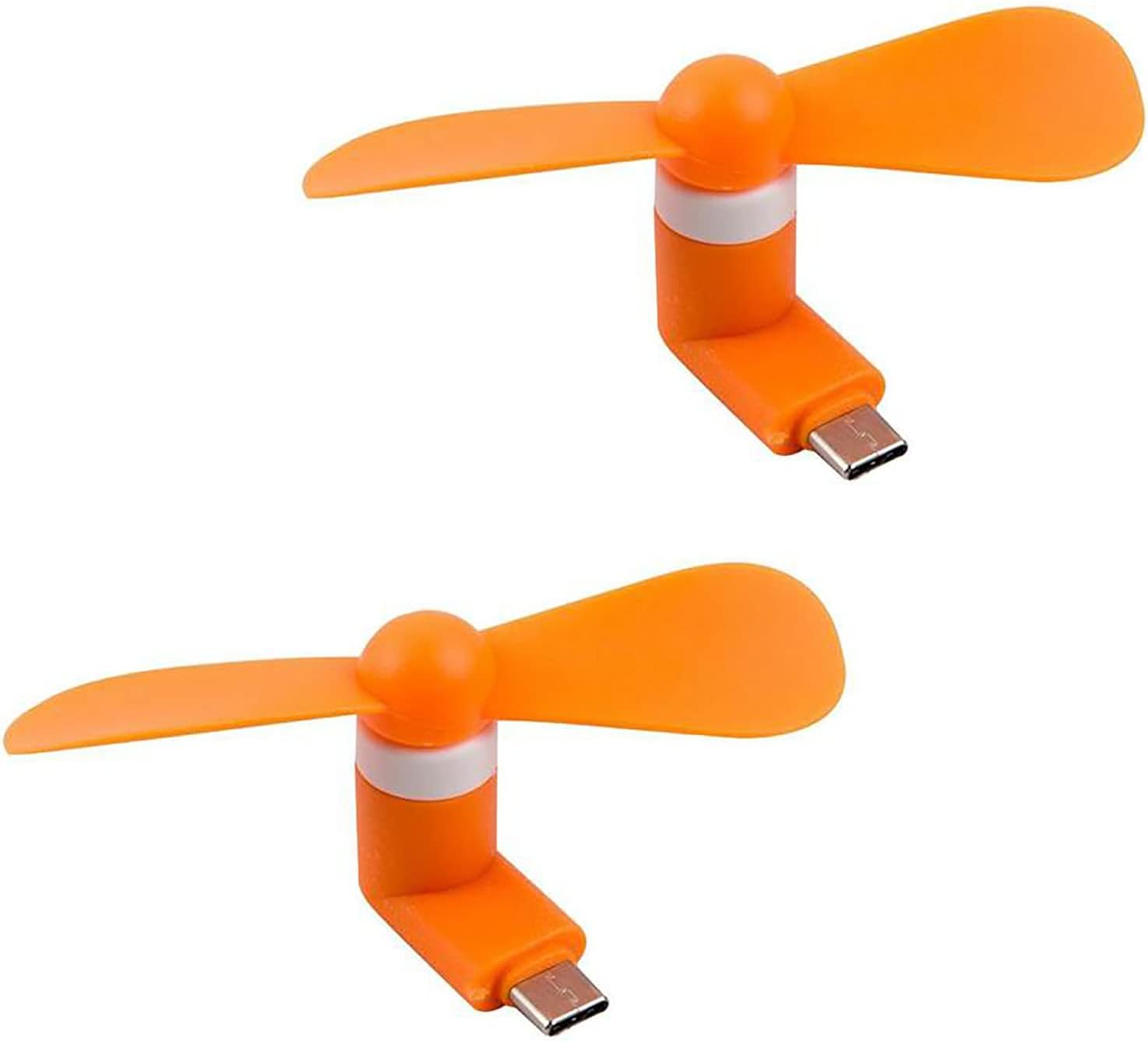 Amazon.com: Sokelinn-six Type C Phone Fan, Mini USB C Cooling Hand Fans ...