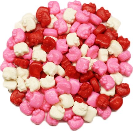Amazon.com : Scott's Cakes Hello Kitty Mellocremes in a 4 Pound Plastic ...