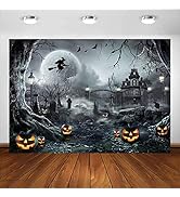 Avezano Halloween Eve Horror Circus Backdrop Evil Creepy Carnival Party ...