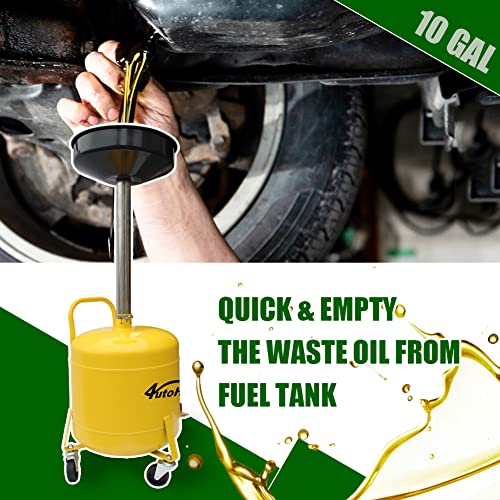 Snapklik.com : DMC-FPPS 10 Gallon Waste Oil Drain Tank Extractor ...