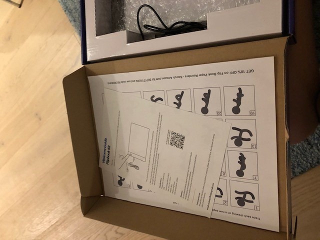 Flip Book Kit - LED Lightbox for Drawing and Tracing & 240 Sheets ...