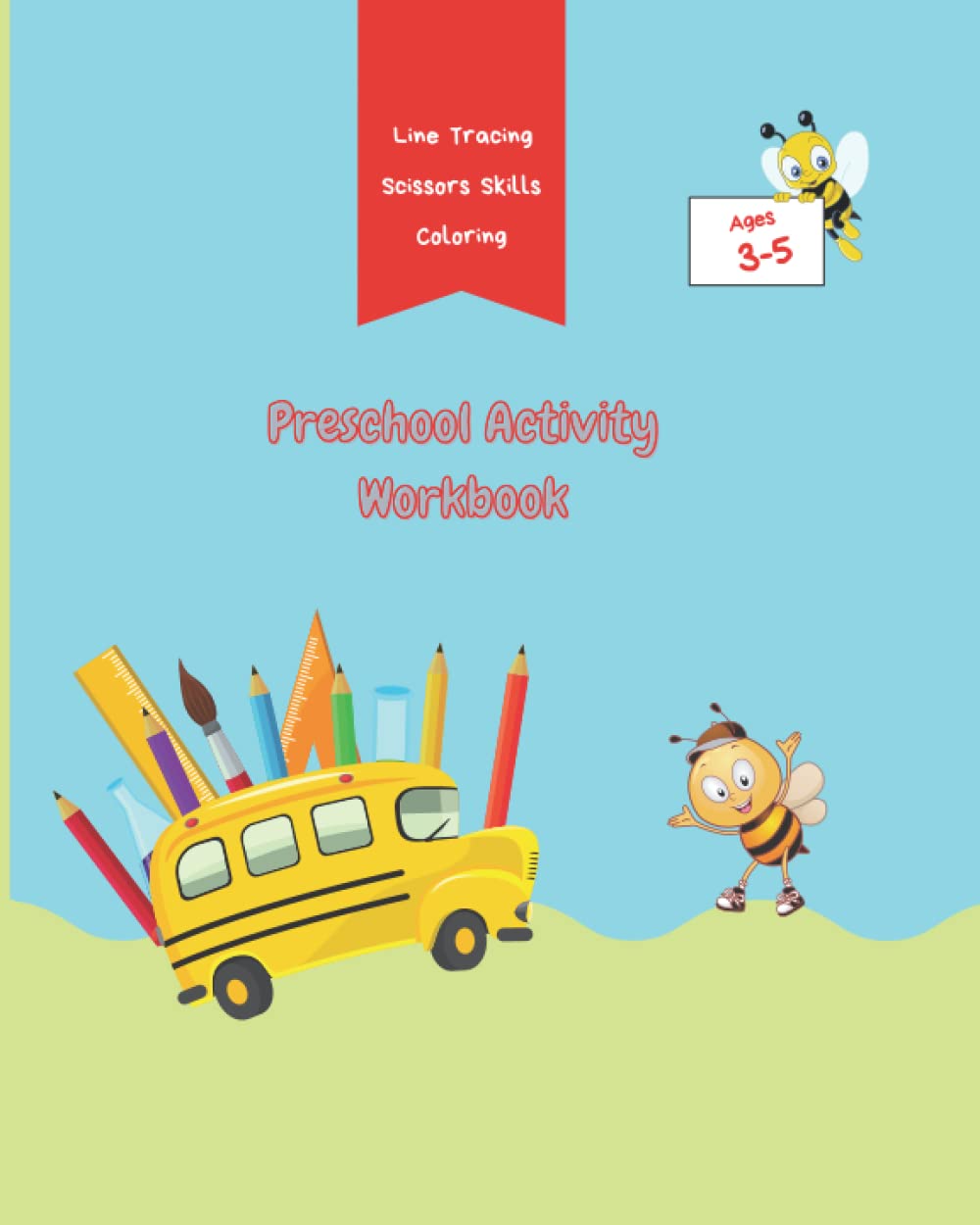 Preschool Activity Book Preschool Activity Book Line Tracing Scissors ...