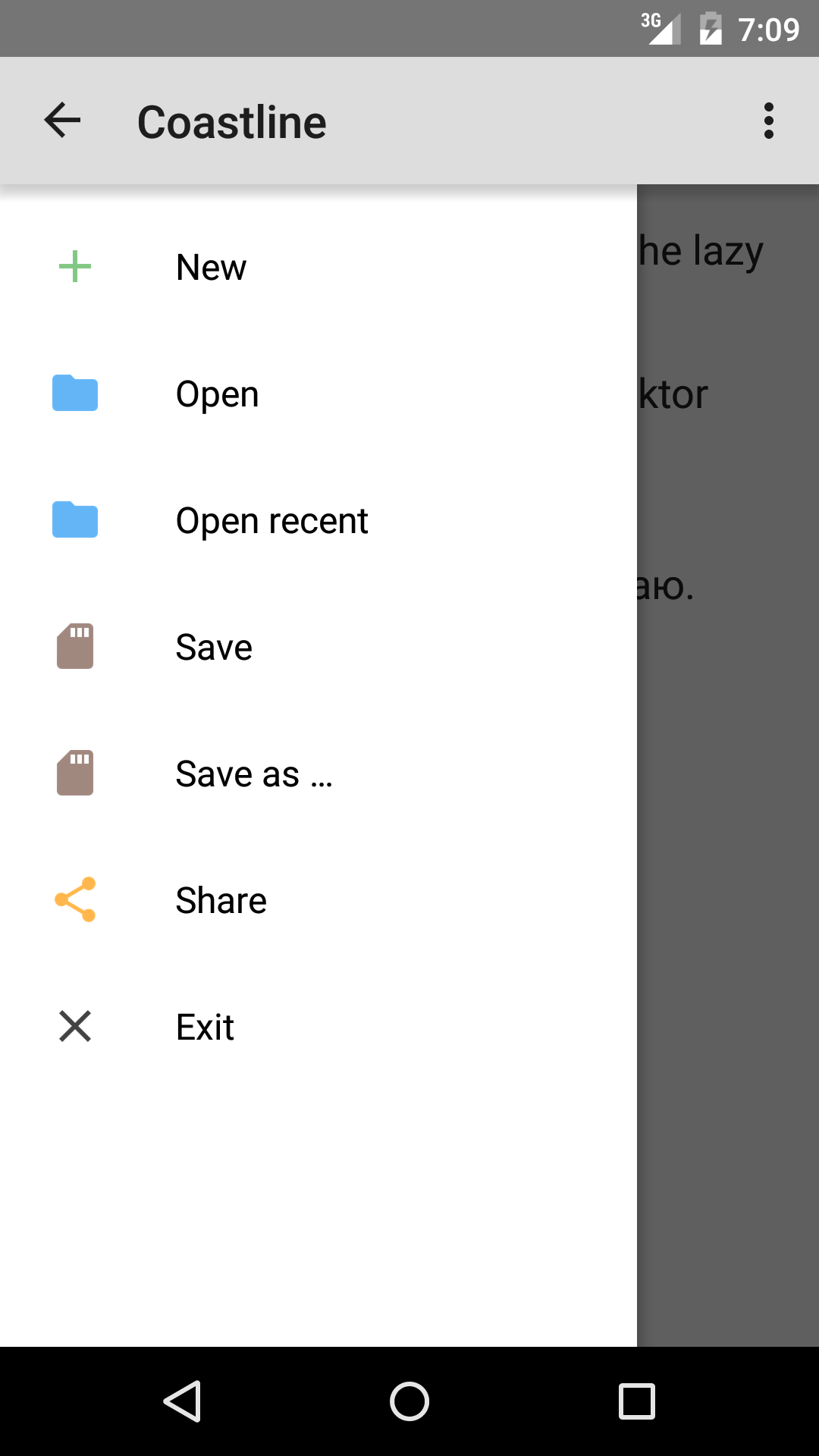 Coastline - Text Editor:www.amazon.com:Appstore for Android