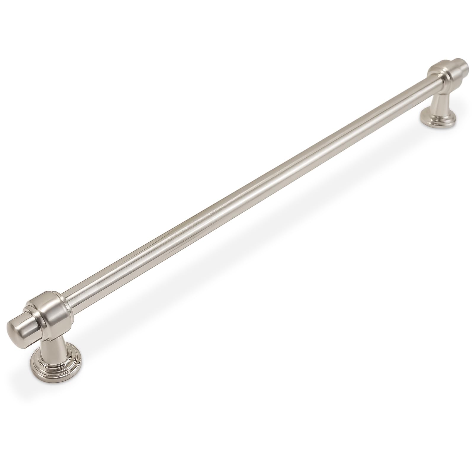 POVEFONK 10 Pack 10 inch(254mm) Brushed Satin Nickel Kitchen Cabinet ...