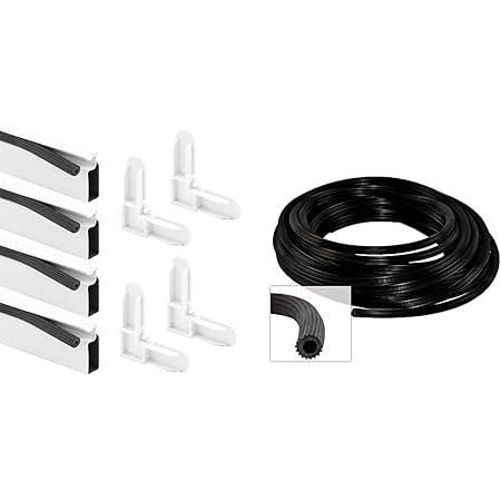 Prime-Line PL 7813 Aluminum Screen Frame Kit, 5/16 in. x 3/4 in. x 36 ...