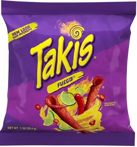 Paquete Takis Fuego Rolled Tortilla Chips (1 oz, 46 unidades) en ...