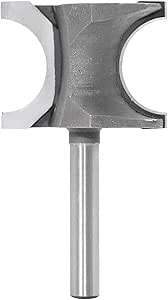 Amazon.com: Upgrade Convex Edge Router Bit,1/4 Inch Shank Bullnose ...