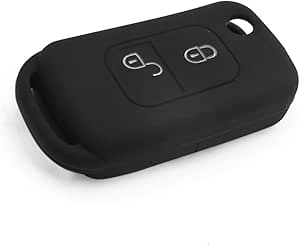 Amazon.com: Motoforti Black Silicone Car Remote Key Fob Cover Case for ...