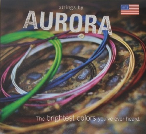 Strings by AURORA Aurora Rings AUR-EG0946 Color String for Electric Guitar, Gold : Amazon.in ...