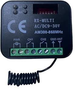 Universele radio-ontvanger, 2 kanalen, afstandsbediening, vele andere ...