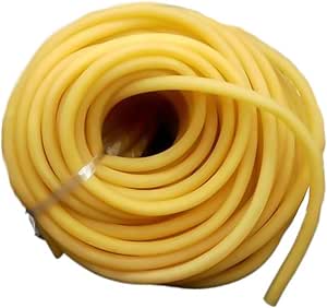 Amazon.com: soft tubing Natural Latex Rubber Tube Hose Power Elastic ...
