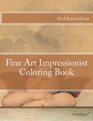 Amazon.com: Fine Art Impressionist Coloring Book: 9781523829194 ...