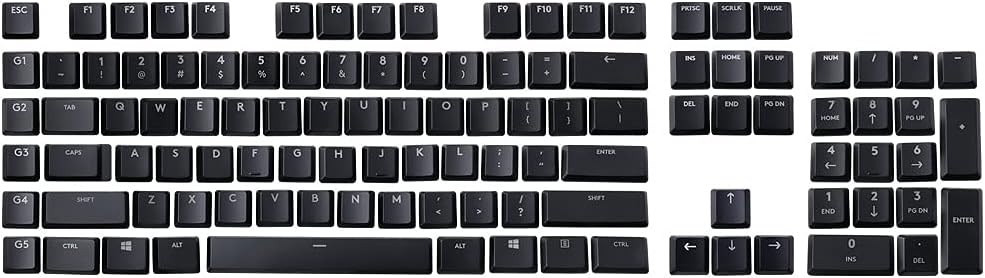 Amazon.com: Suitable Logitech G915TKL G915 G815 Keyboard keycaps, 109 ...