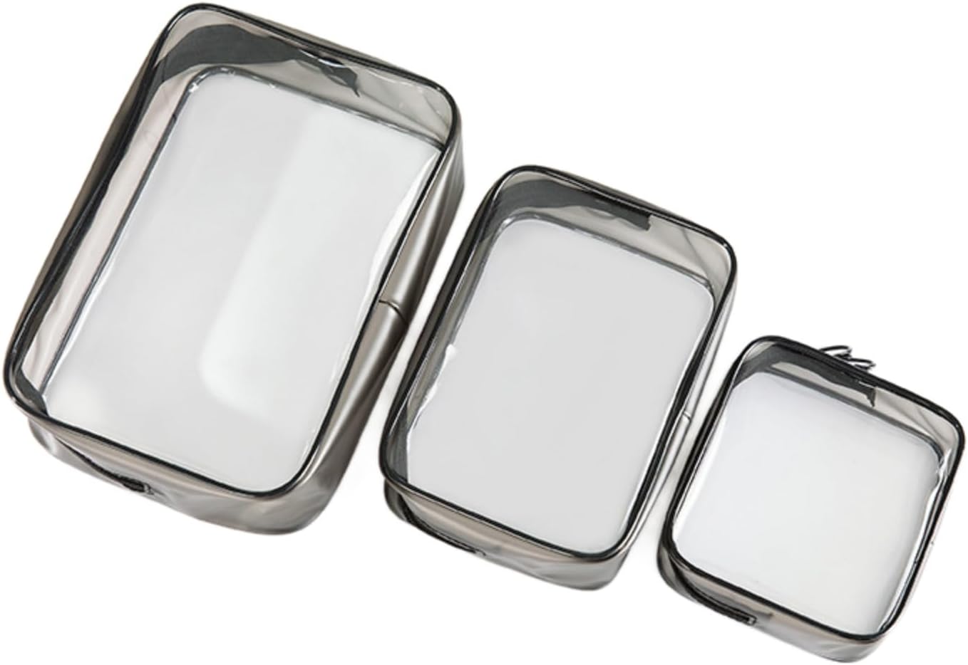 Amazon.com : Lermende 2pcs Clear Toiletry Bag TSA Approved Travel ...